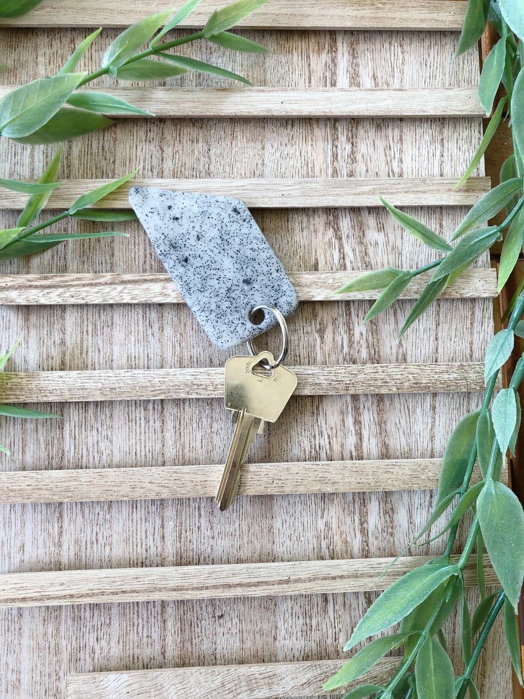 Retro Granite Keychain Mid Century Style, Traveler Gift - Etsy Canada