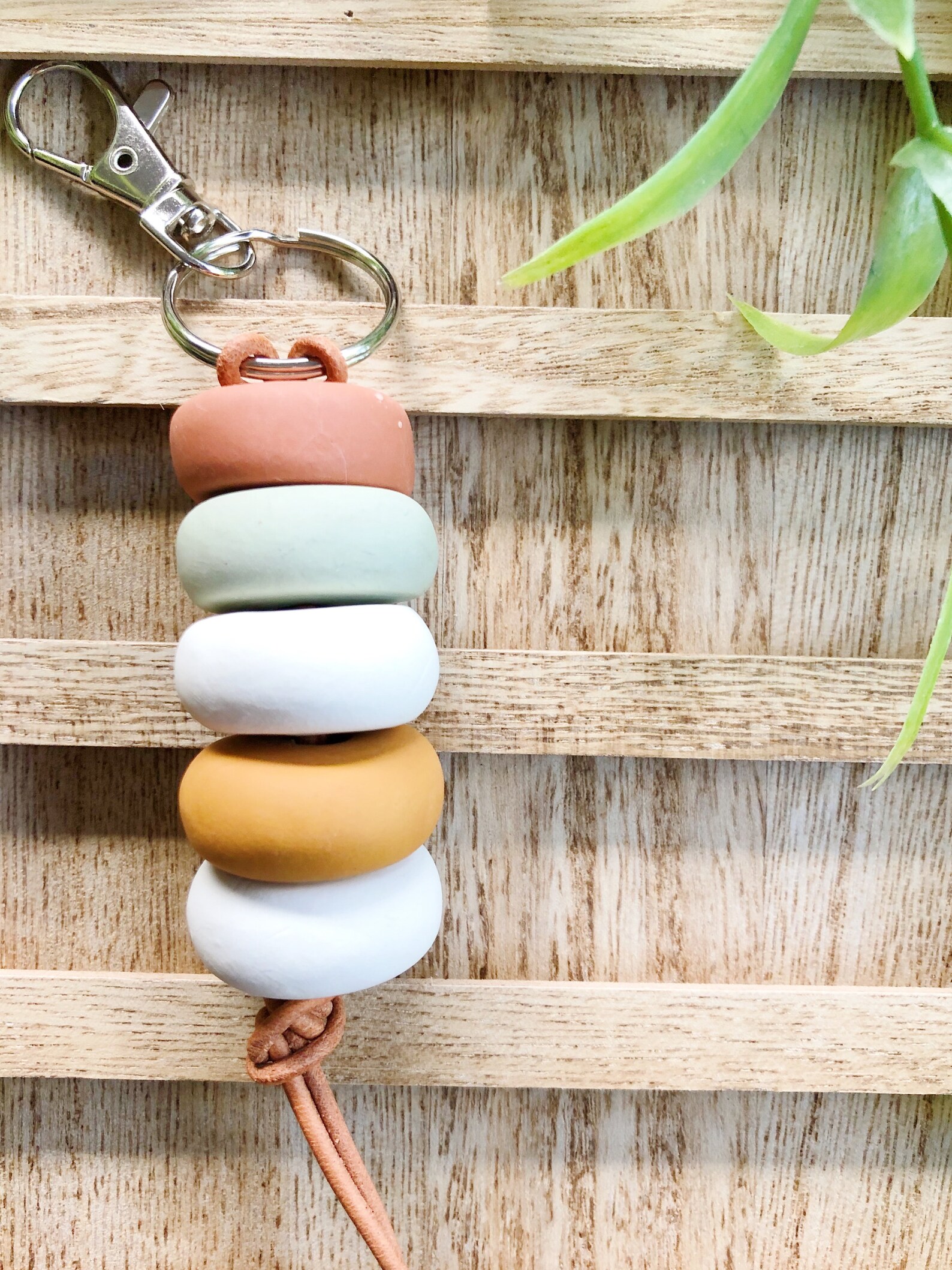 Clay Bead Keychain Retro Purse Charm Bag Charm - Etsy UK