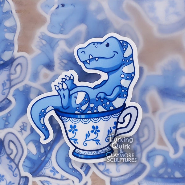 Tea Rex - Etsy