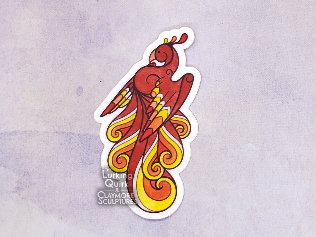 Phoenix - 3 Inch Vinyl Sticker - Etsy