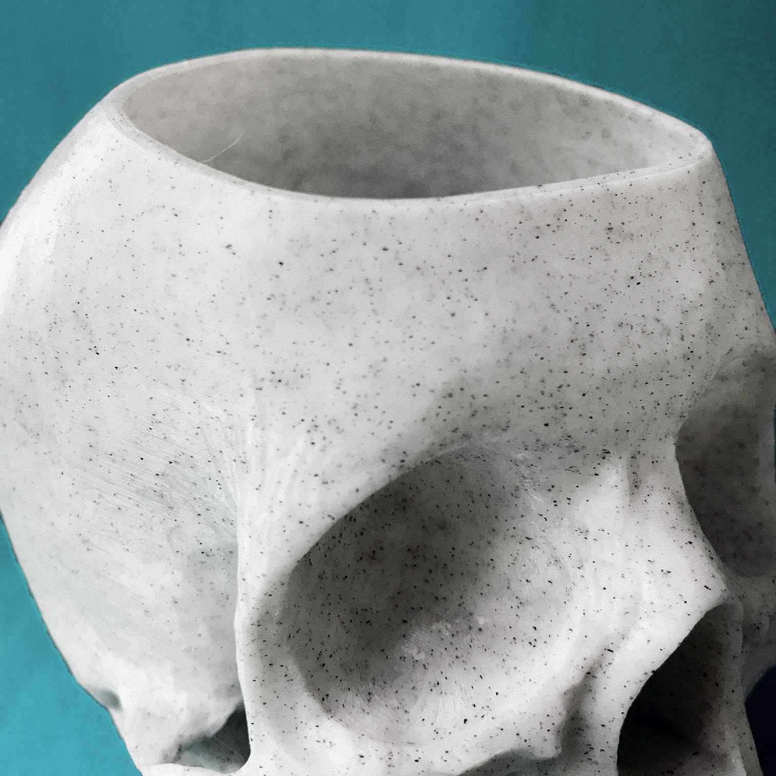 3D Printed Skull Pots/Planters horror planter horror garden | Etsy