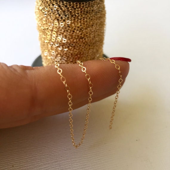 5pc 16 14K Gold Fill Chain Finished Finished Necklace - Etsy