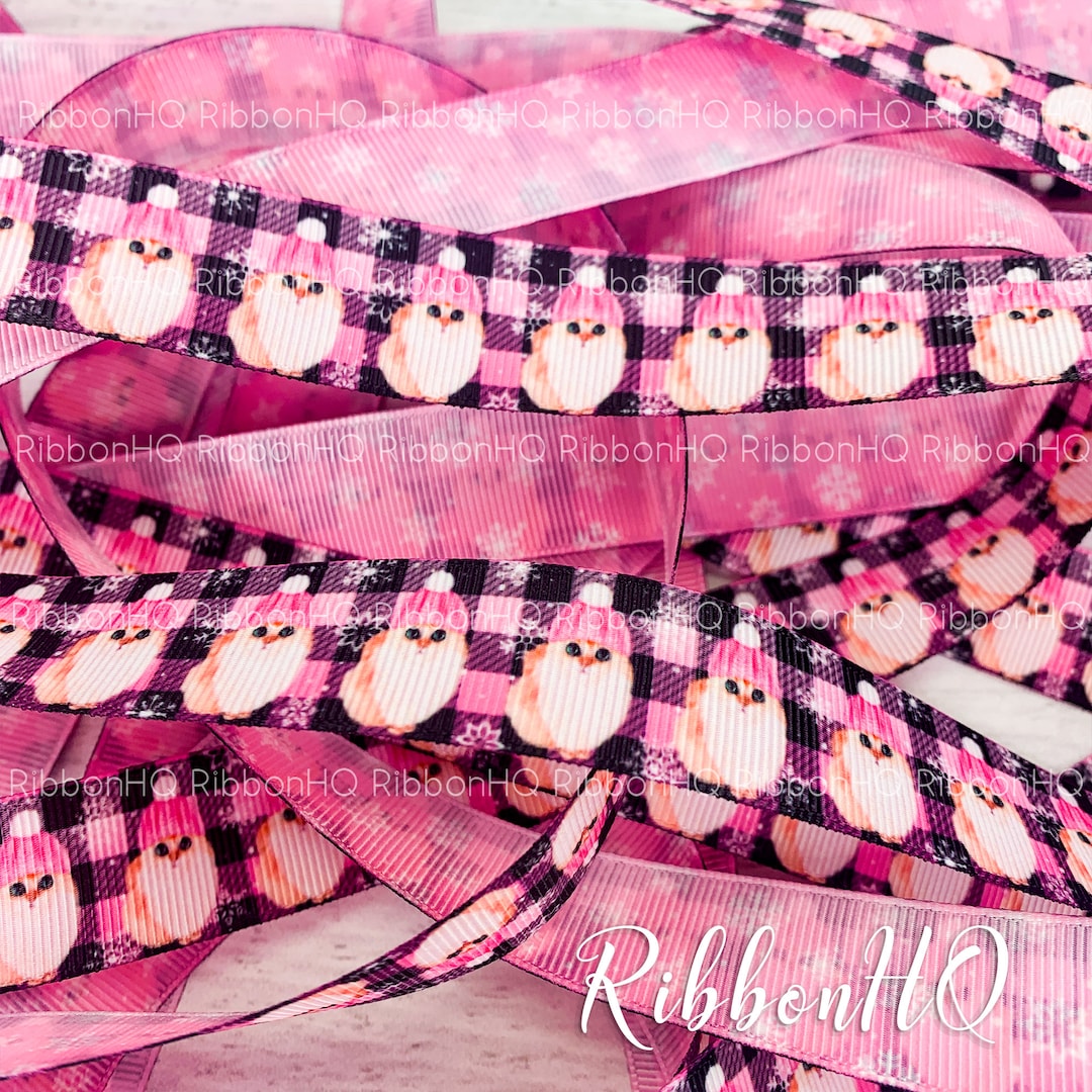 Winter Kitties 7/8" Grosgrain Ribbon - Kitten Ribbon - Cat Ribbon ...