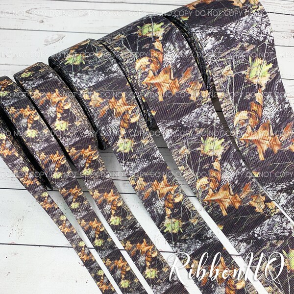 Camo Ribbon - Etsy