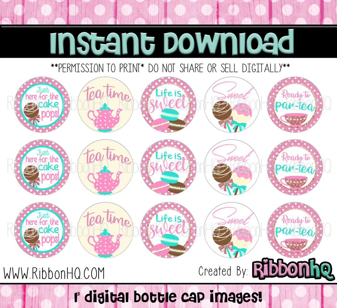 Light Rose Gold Tea Party- Cake Pops- Macarons-macaroons-food ...