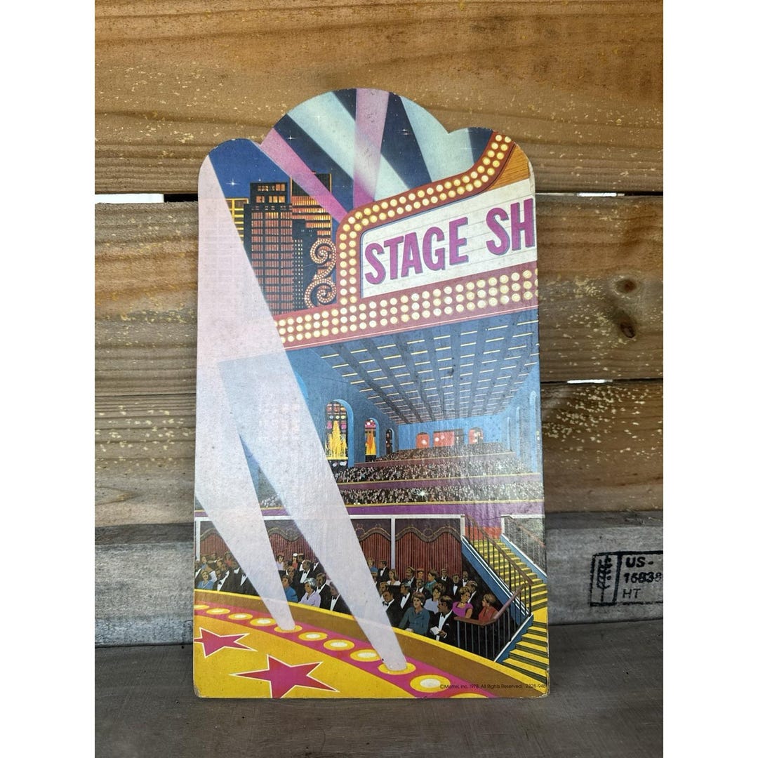 Vintage 1978 Barbie Superstar Show Stage Panel Part OSBRO - MATTEL - Etsy
