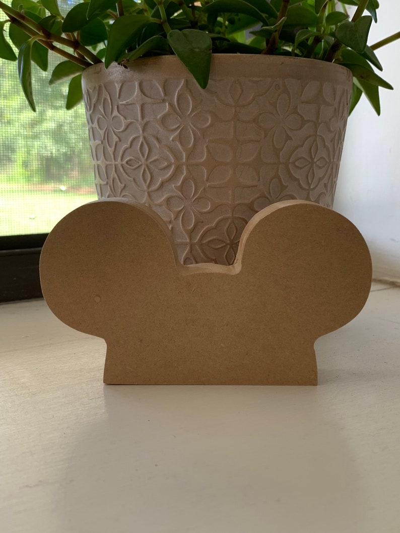 Disney Shelf Sitter Mickey Ear Shelf Sitter Wooden Mickey - Etsy