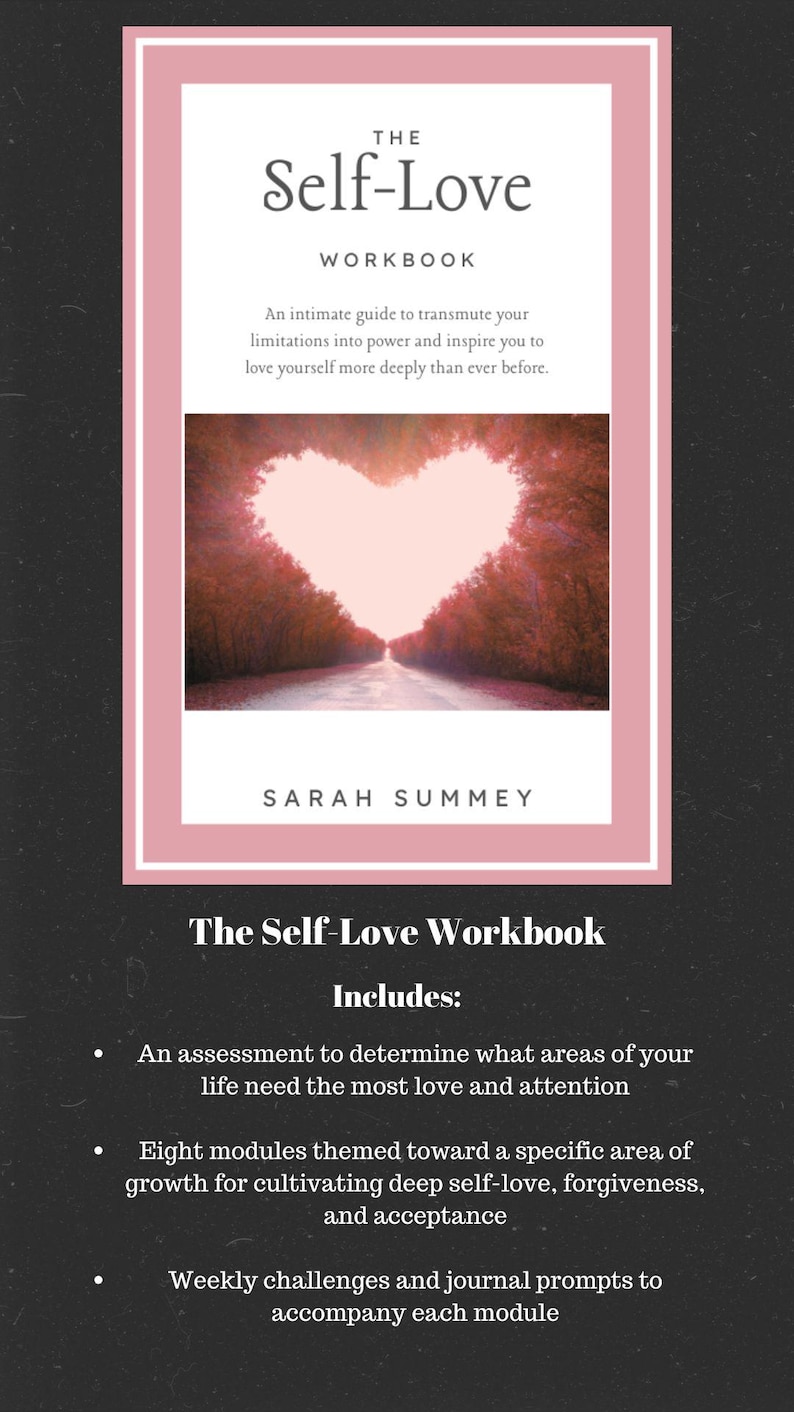 The Self-love Workbook - Etsy