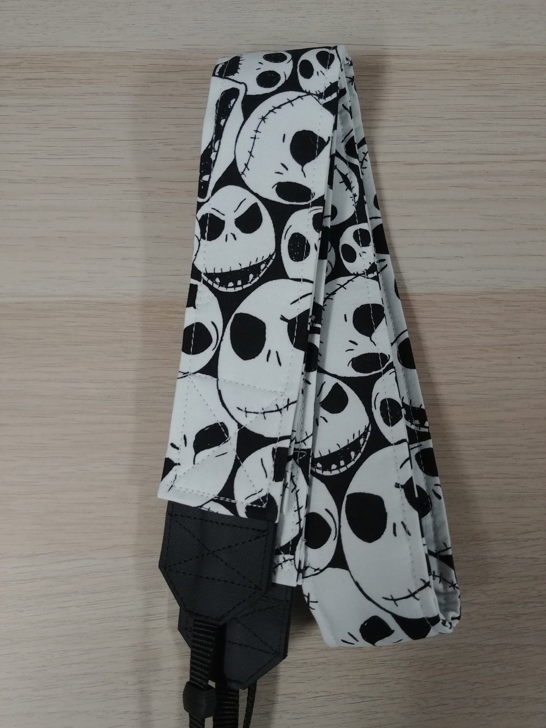 Skull Camera Strap Adjustable Handmade Fabric Camera Strap DSLR Strap ...