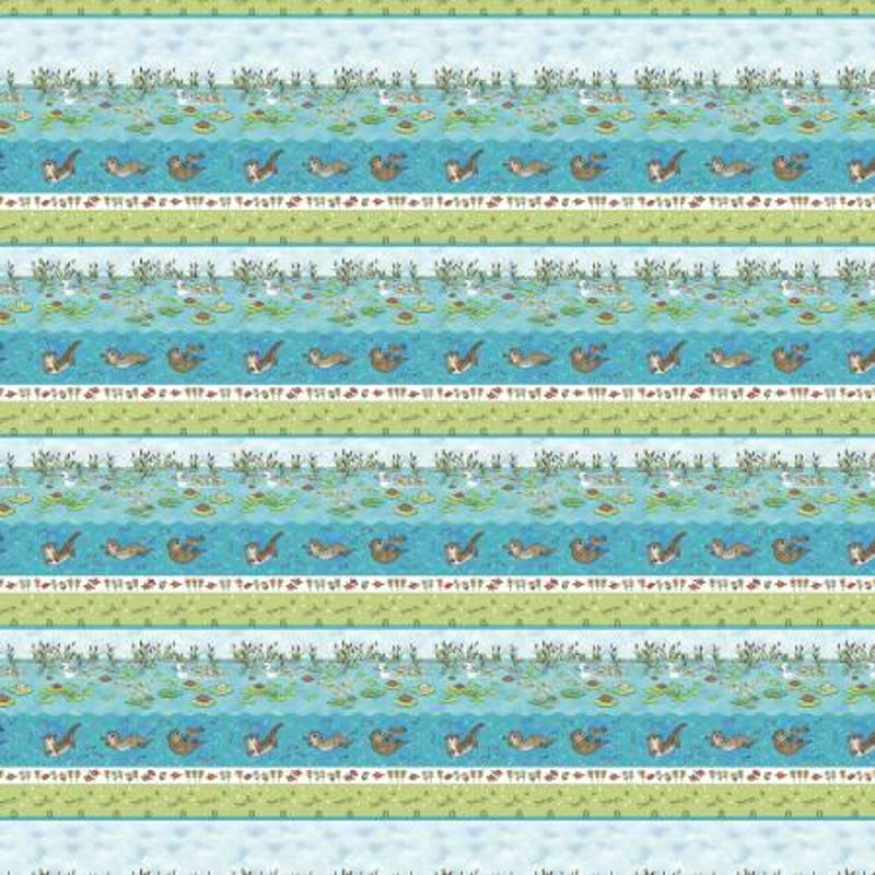 Otter Fabric - Etsy