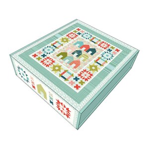 In Stock - Riley Blake Quilt Kit - to Each Their Home Quilt Boxed Kit ...