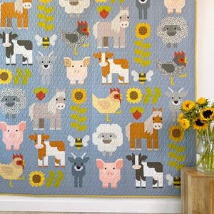 Elizabeth Hartman Quilt Pattern - Fab Farm - Elizabeth Hartman - #EH069 ...