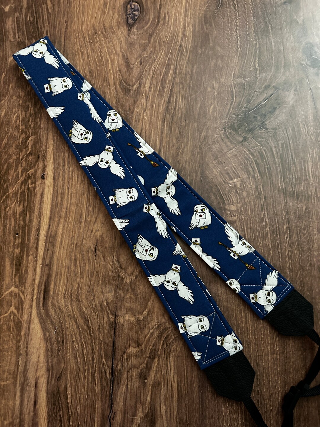 Owl Adjustable Handmade Fabric Camera Strap - DSLR Strap - Photography ...