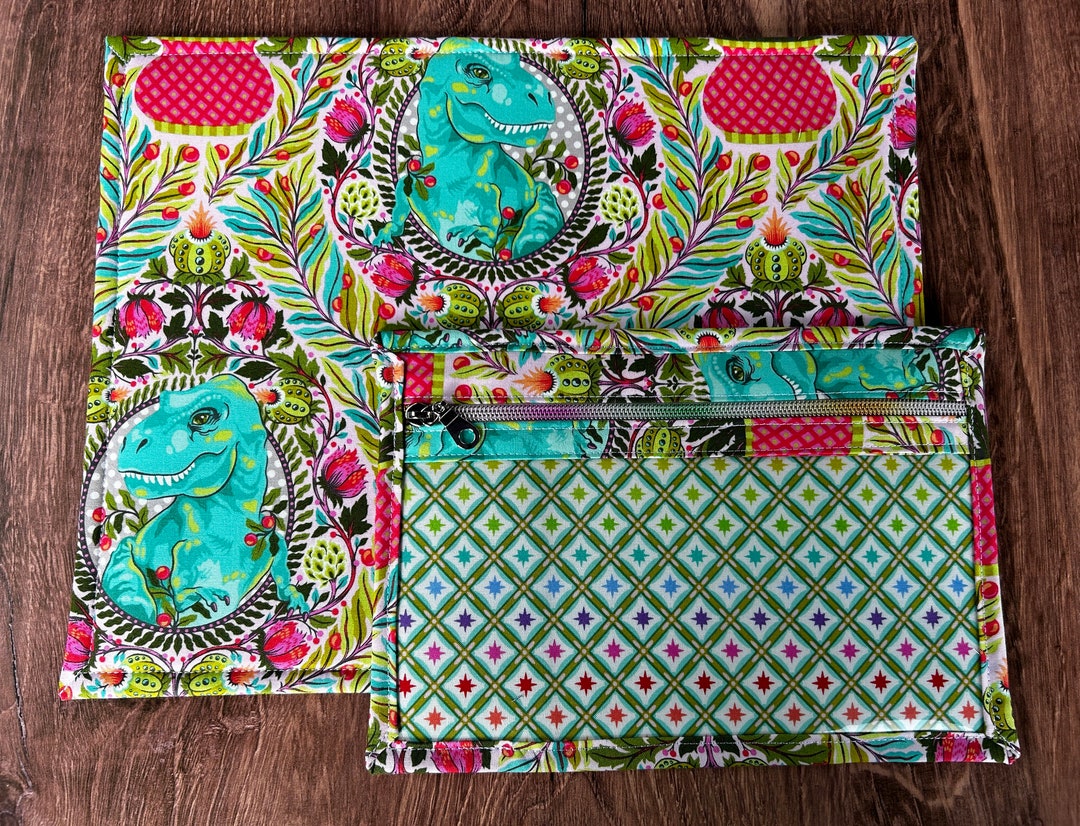 Vinyl Cross Stitch Project Bag - Embroidery Bag - Project Bag ...