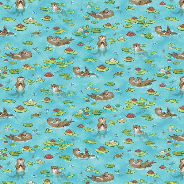 Otter Fabric - Etsy