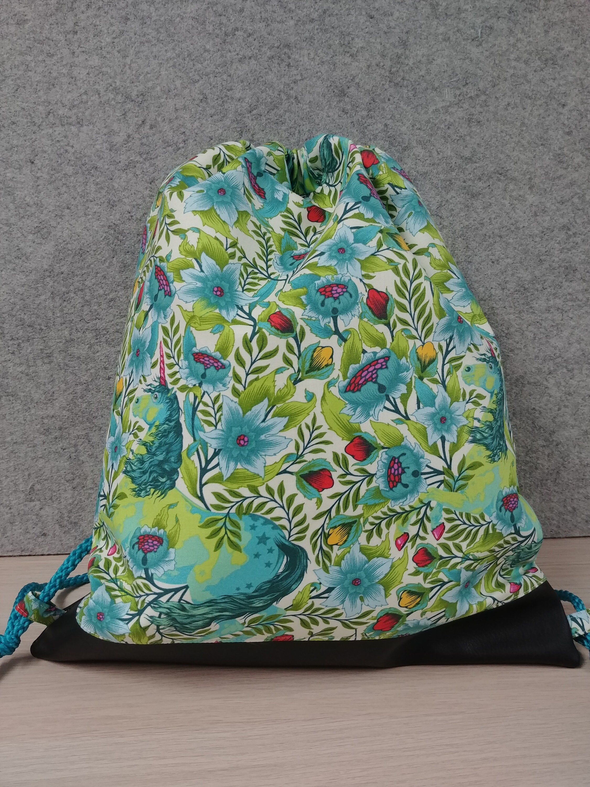 Unicorn Drawstring Bag Handmade Drawstring Bag Drawstring | Etsy