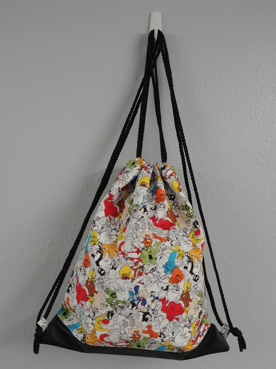 Animal Drawstring Bag Handmade Drawstring Backpack on - Etsy