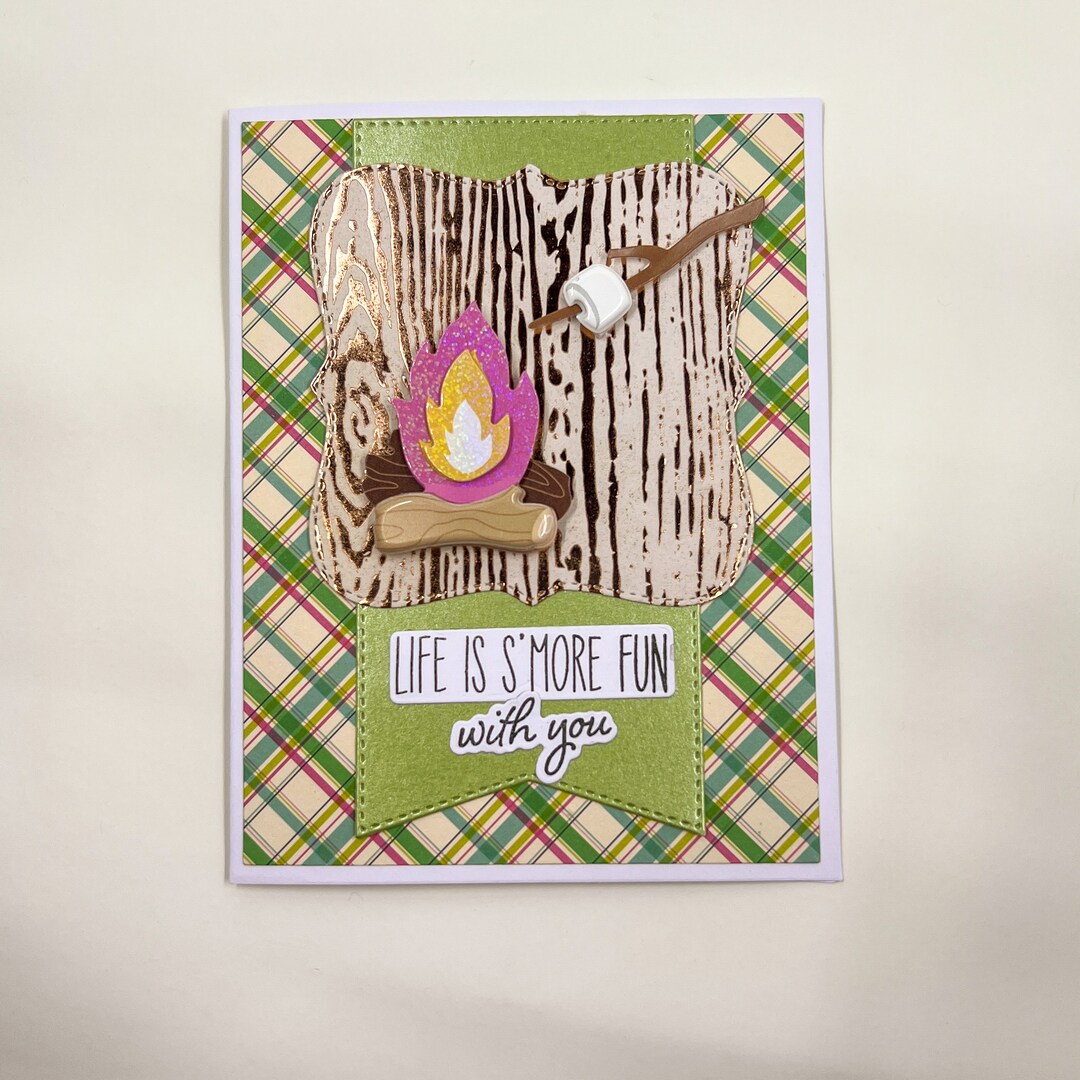 S'mores Card, S'more Love, Camping Card, Thinking of You Card, Summer ...