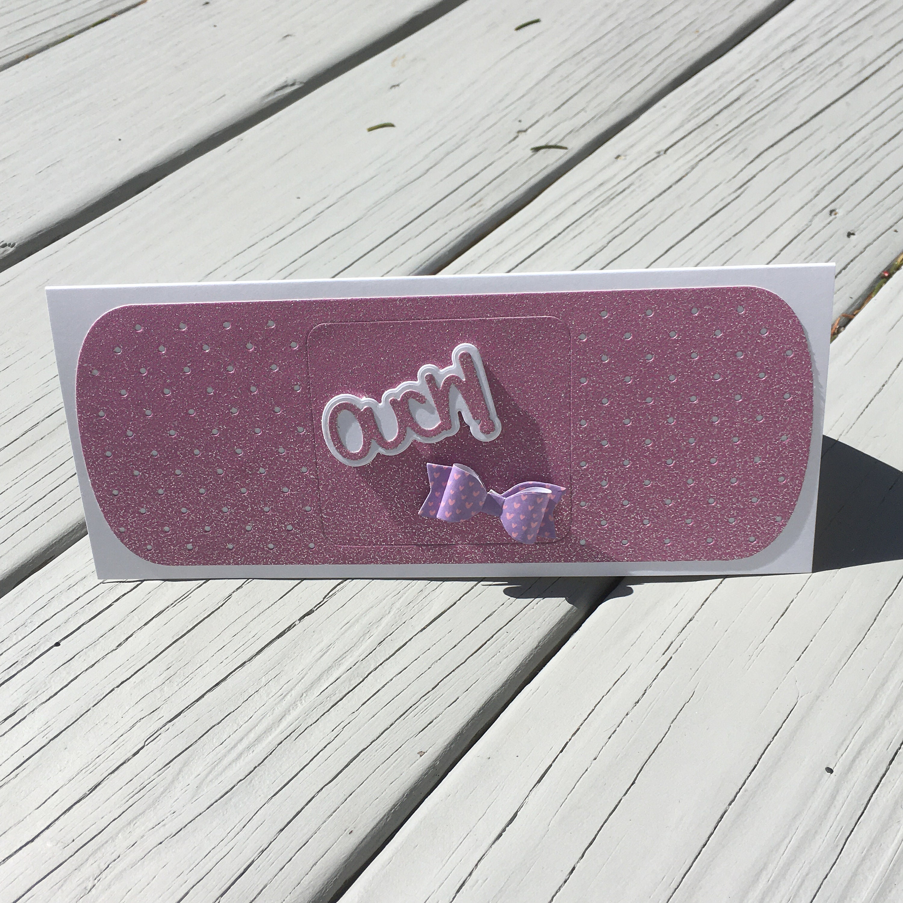 Bandage Card, Kids Get Well Card, Injury Card, Get Well Cards, Hospital ...