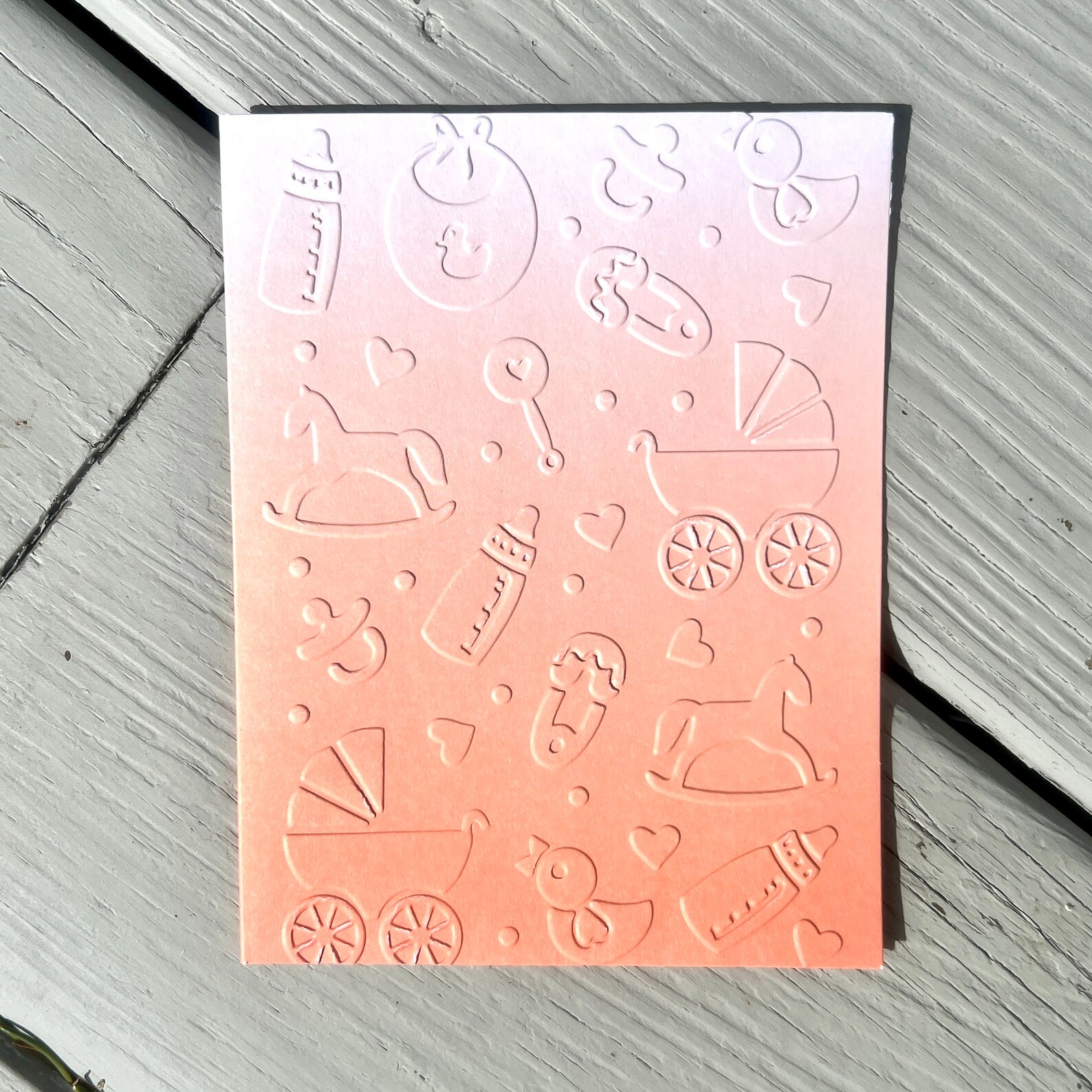Baby Card Bulk Set, 6 Pack Baby Cards, Blank Baby Shower Cards, Blank ...