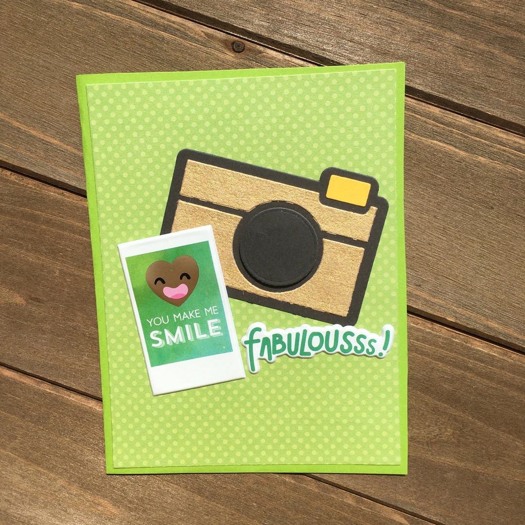 Camera Birthday Card, Teen Birthday Card, Teen Encouragement Card ...