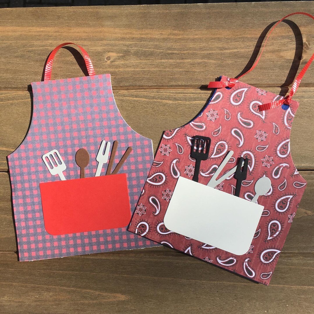 Apron Greeting Card Apron Birthday Card Apron Cards Man - Etsy