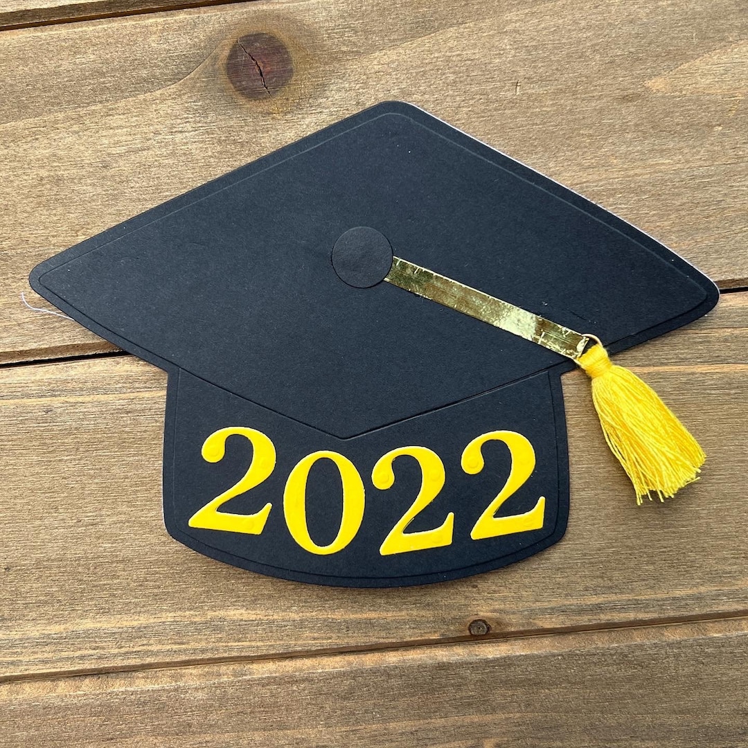 Graduation Cap Card, Shaped Graduation Cap, 2026 Graduation, High ...