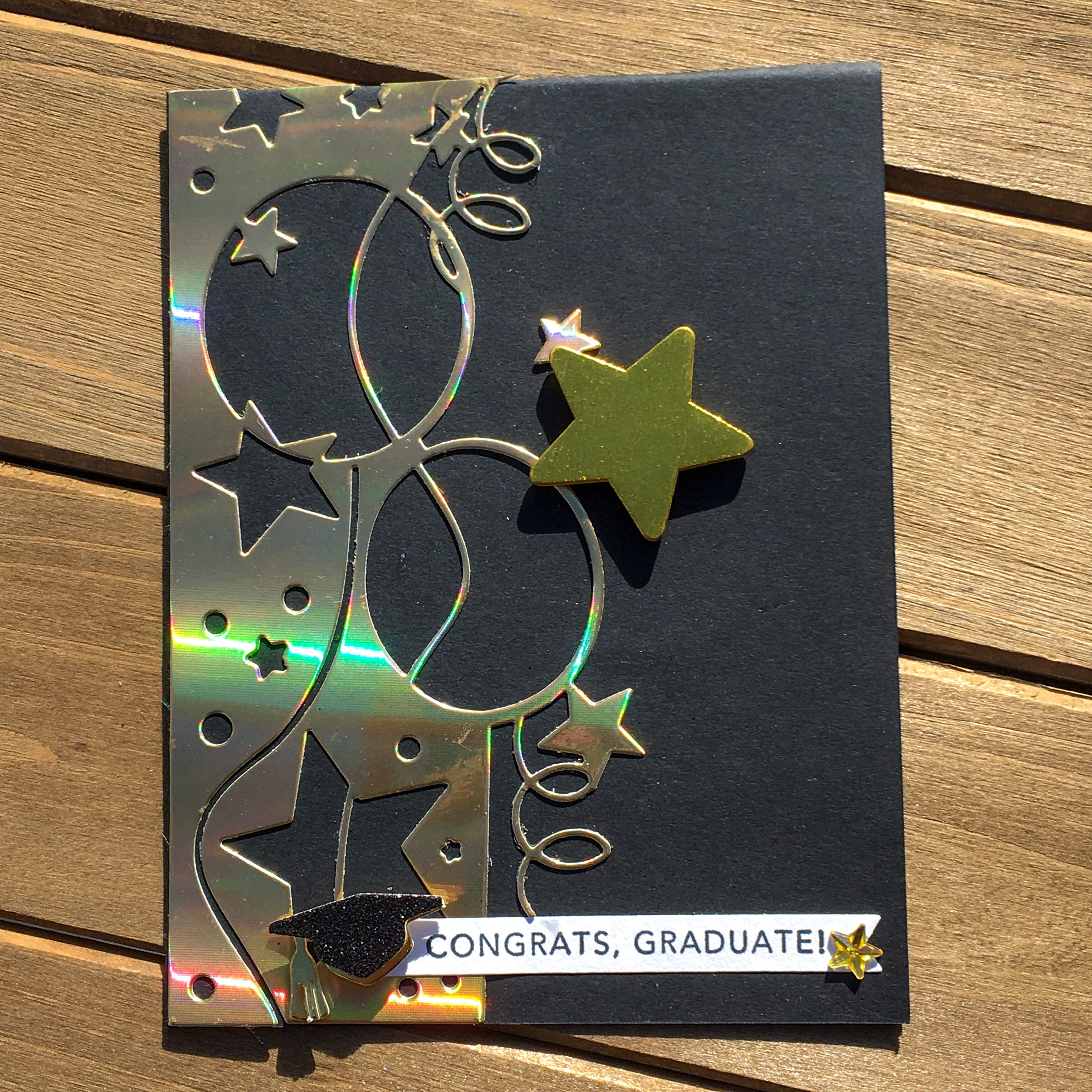 Congrats Grad Card, Grad Card, Graduation Card, Graduate Card, Grad ...