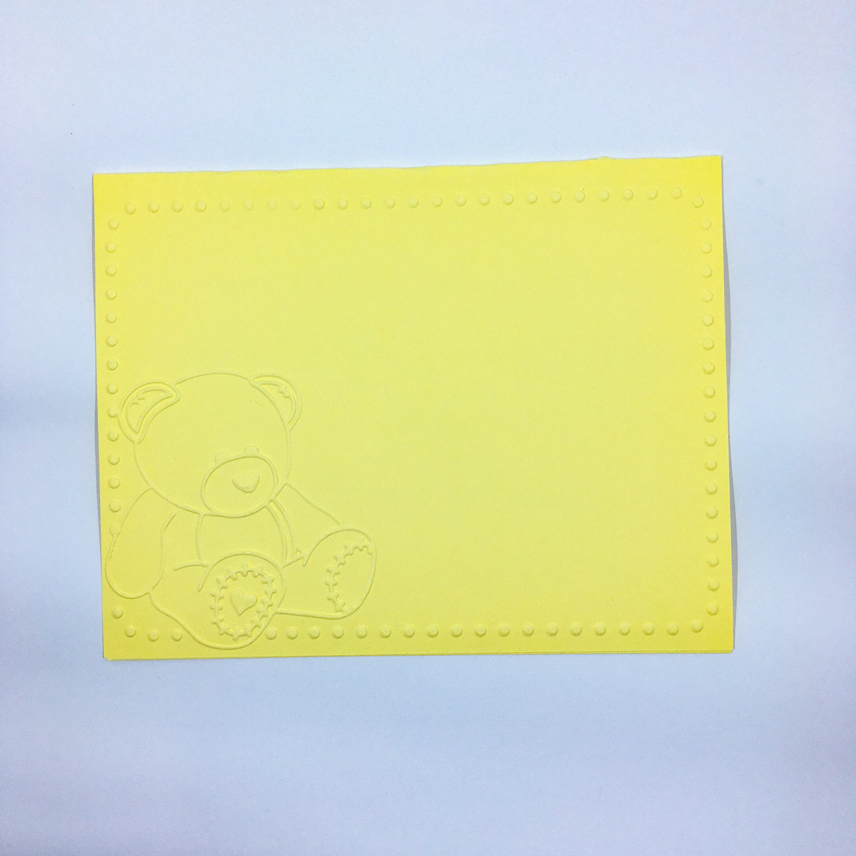 Pastel teddy bear note cards 5 pack cards baby shower cards | Etsy