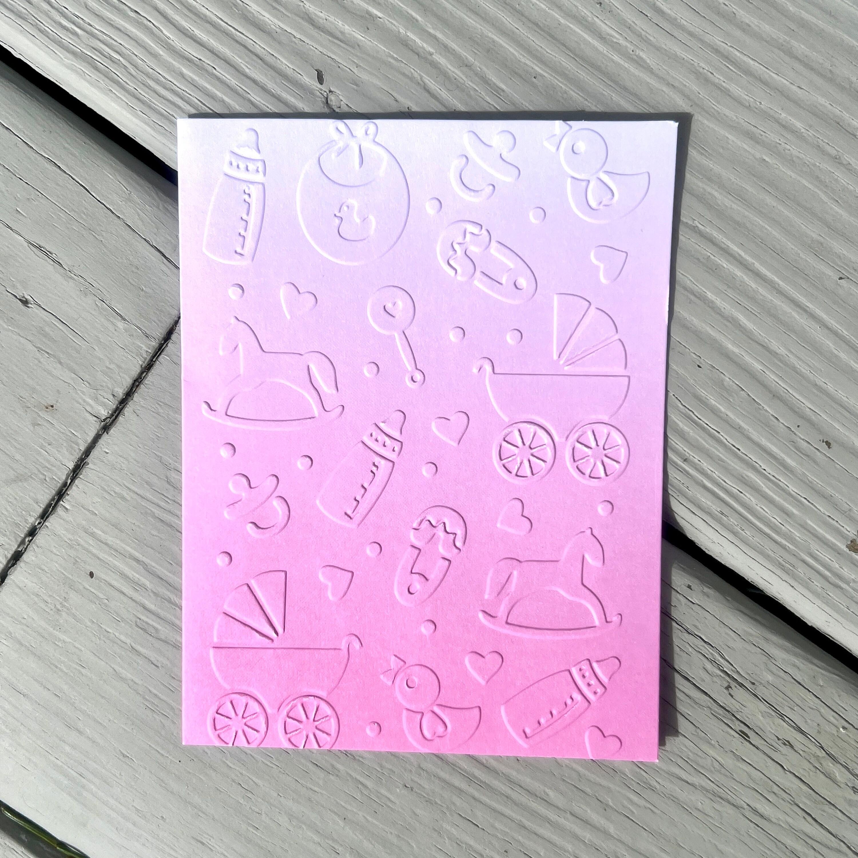 Baby Card Bulk Set, 6 Pack Baby Cards, Blank Baby Shower Cards, Blank ...