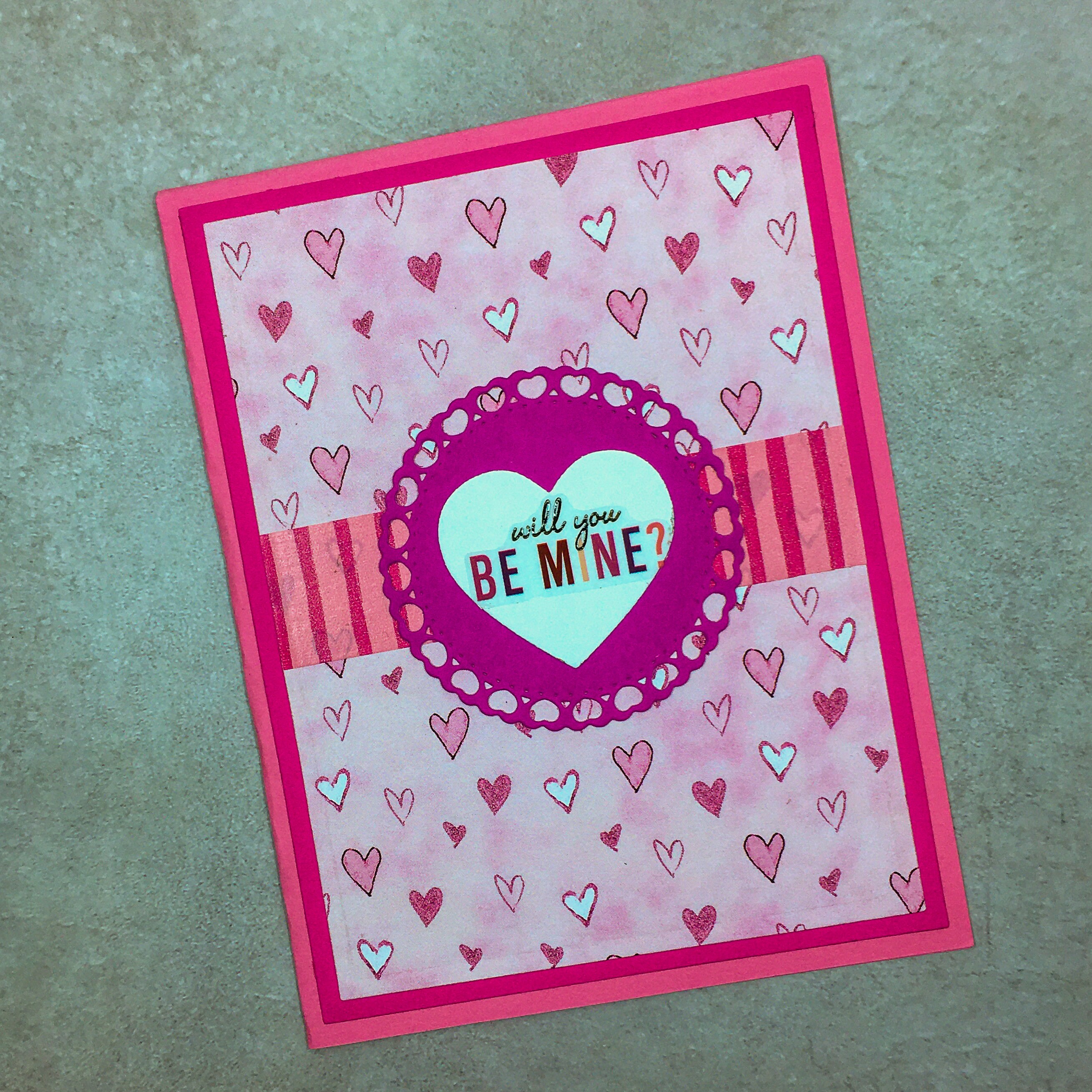 Girlfriend Valentines Card, Valentines Day Card, Be Mine Card, Long ...