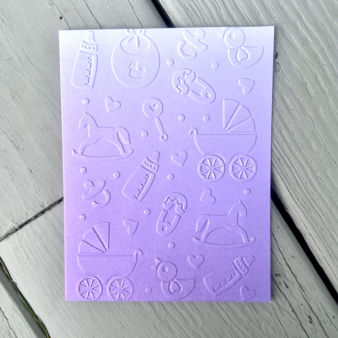 Baby Card Bulk Set, 6 Pack Baby Cards, Blank Baby Shower Cards, Blank ...