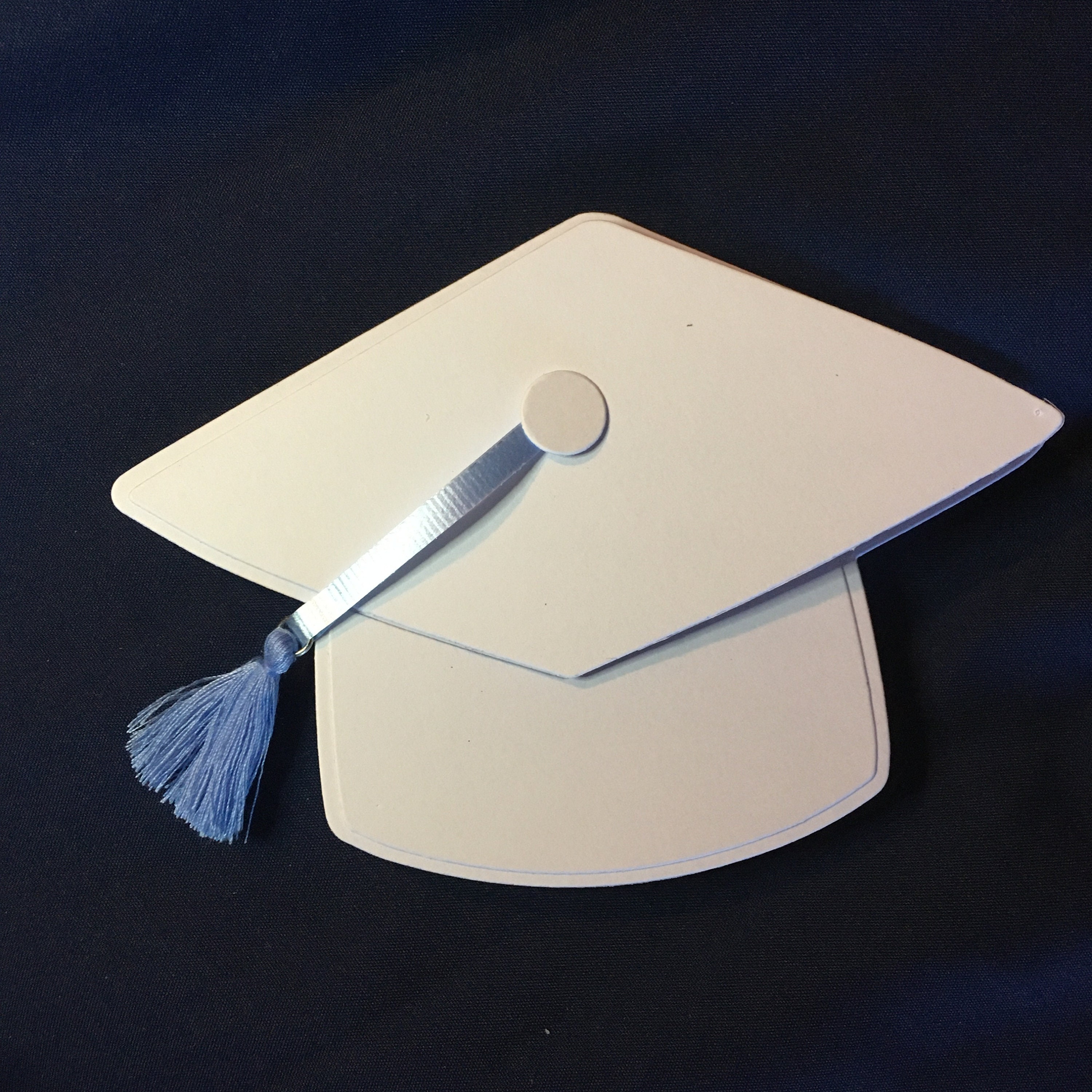 Graduation Cap Card, Shaped Graduation Cap, 2025 Graduation, High ...