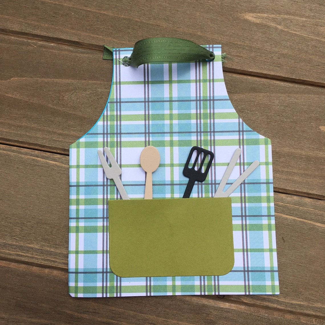 Apron Greeting Card Apron Birthday Card Apron Cards Man - Etsy