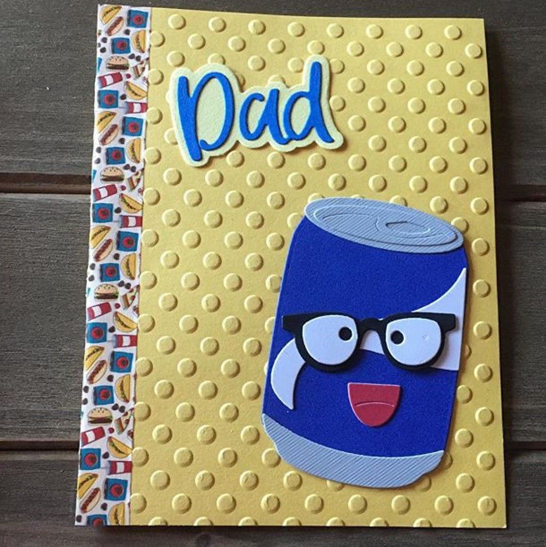 Dad Card, Fathers Day Card, Funny Dad Card, Soda Dad Card, First ...