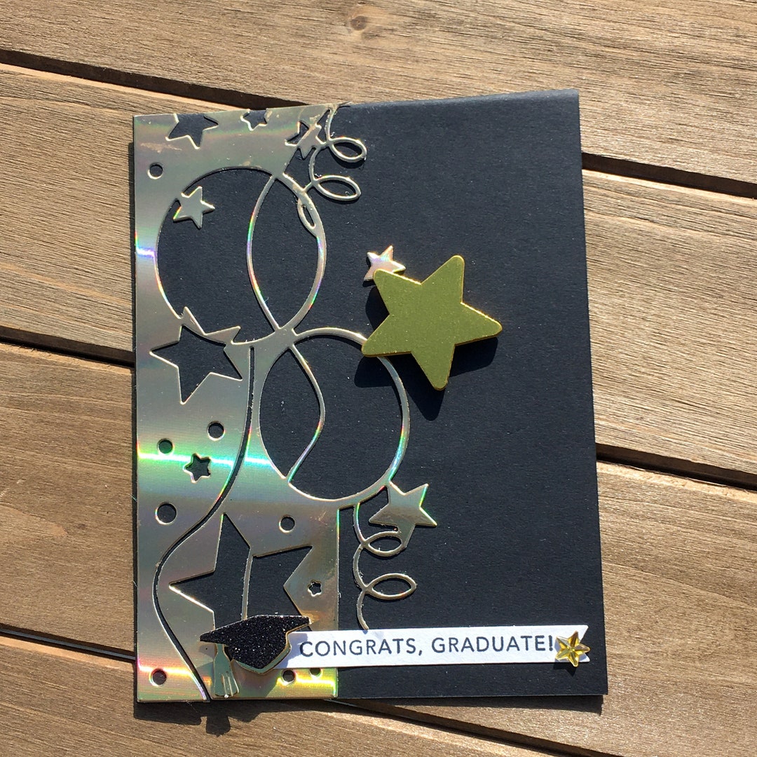 Congrats Grad Card, Grad Card, Graduation Card, Graduate Card, Grad ...