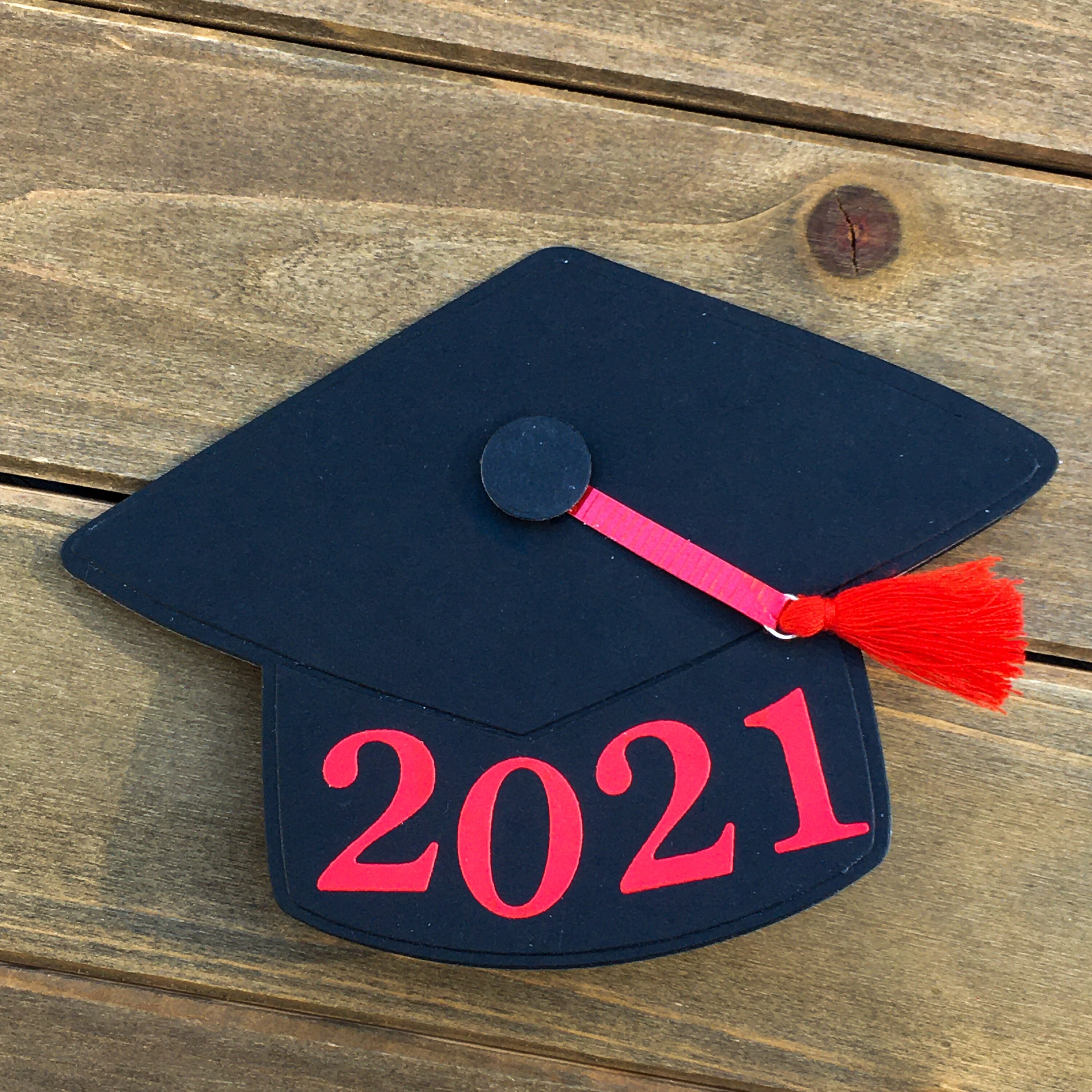 Graduation Cap Card, Shaped Graduation Cap, 2025 Graduation, High ...