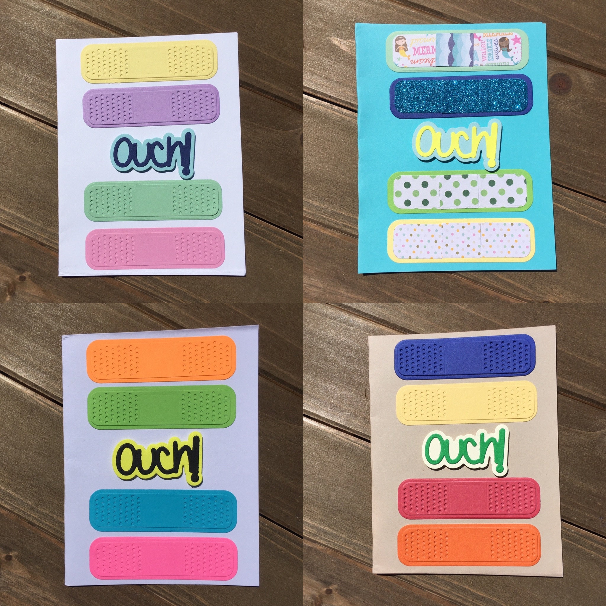 Bandage Card, Kids Get Well Card, Get Well Card, Injury Card - Etsy
