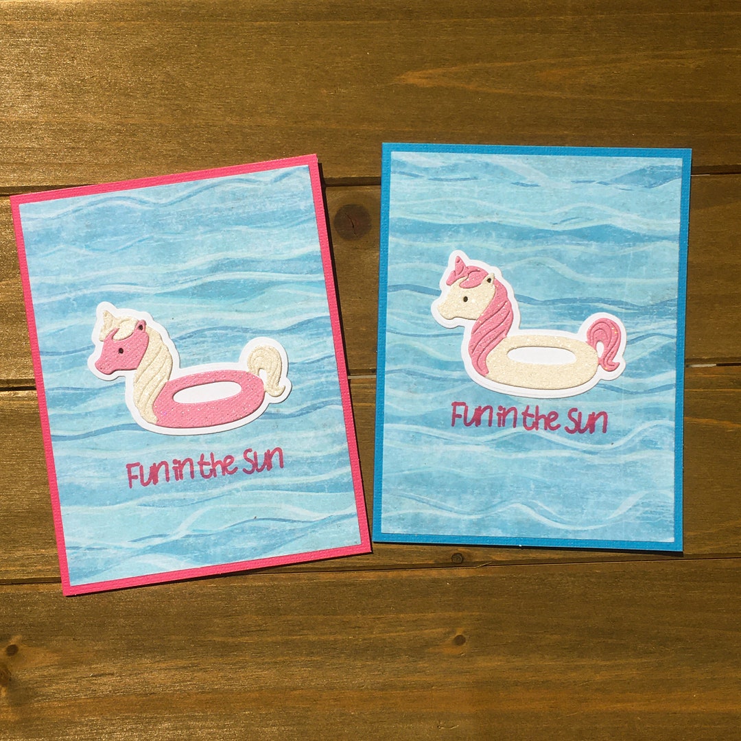 Summer Birthday Card, Beach Day Card, Thinking of You Card, Friendship ...