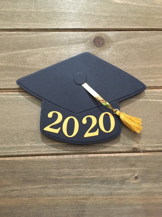 Graduation Cap Card Shaped Graduation Cap 2022 Graduation | Etsy