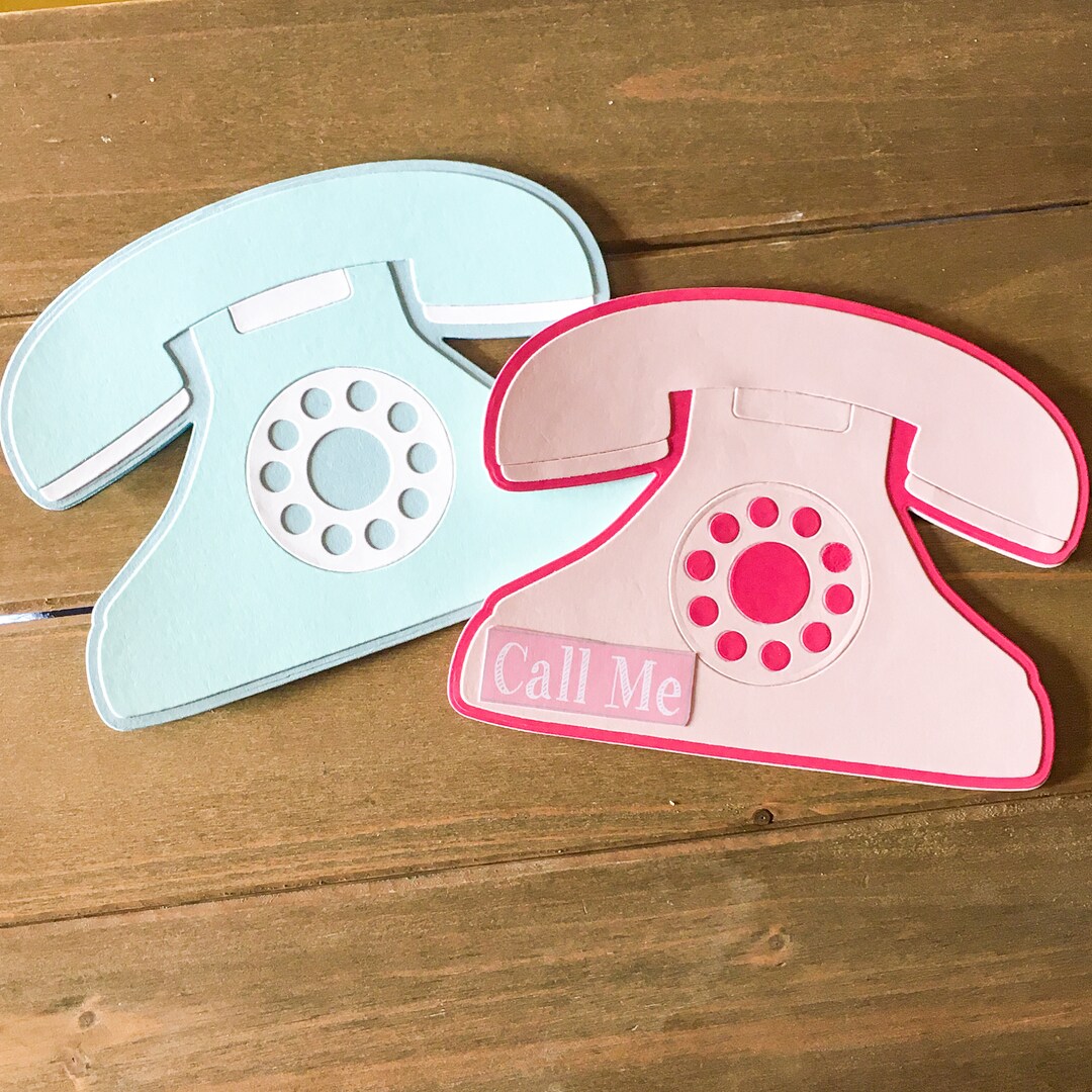 Retro Phone Card, Retro Phone, Vintage Card, Long Distance Card, Call ...