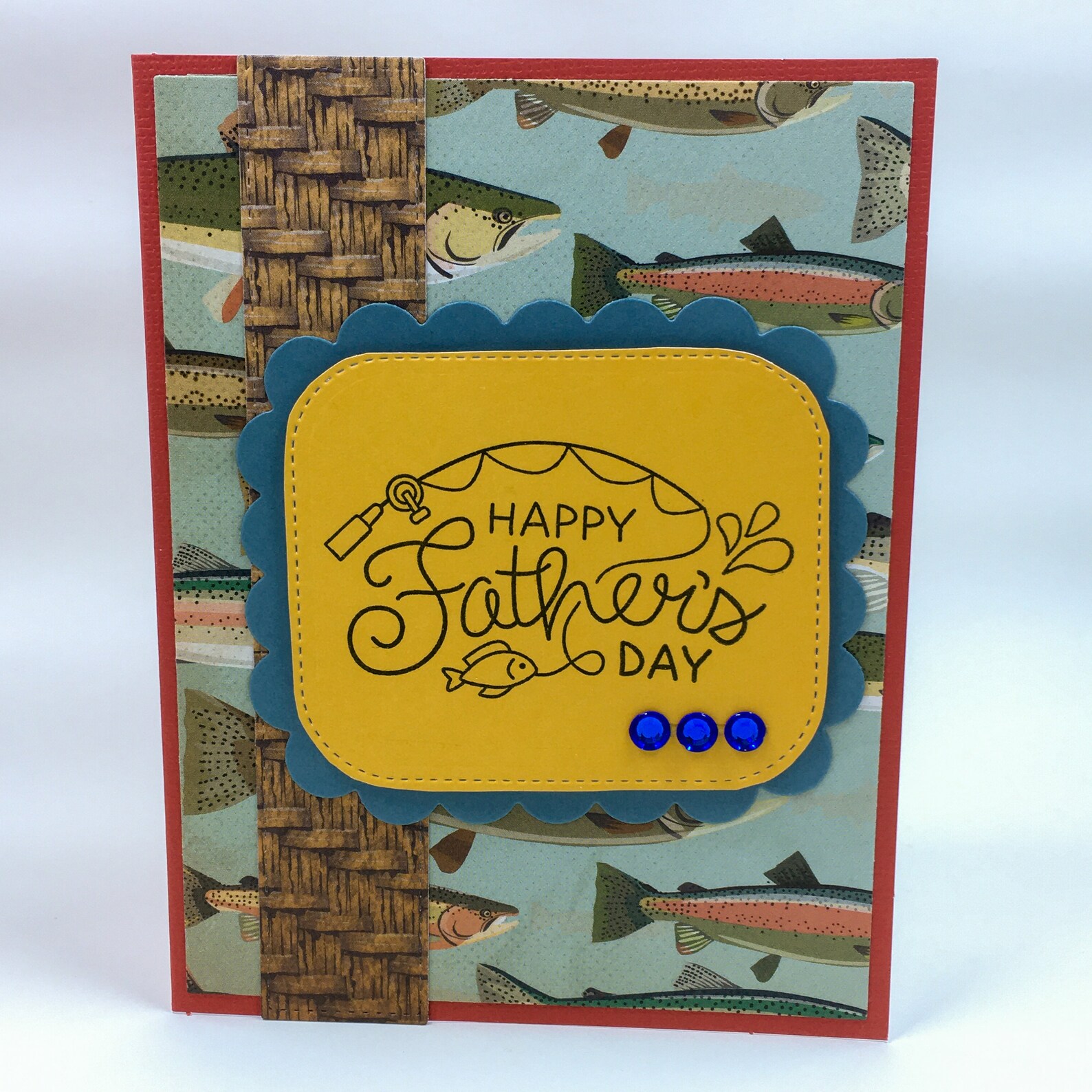 Fishing Card Father's Day Card Dad Father's Day - Etsy