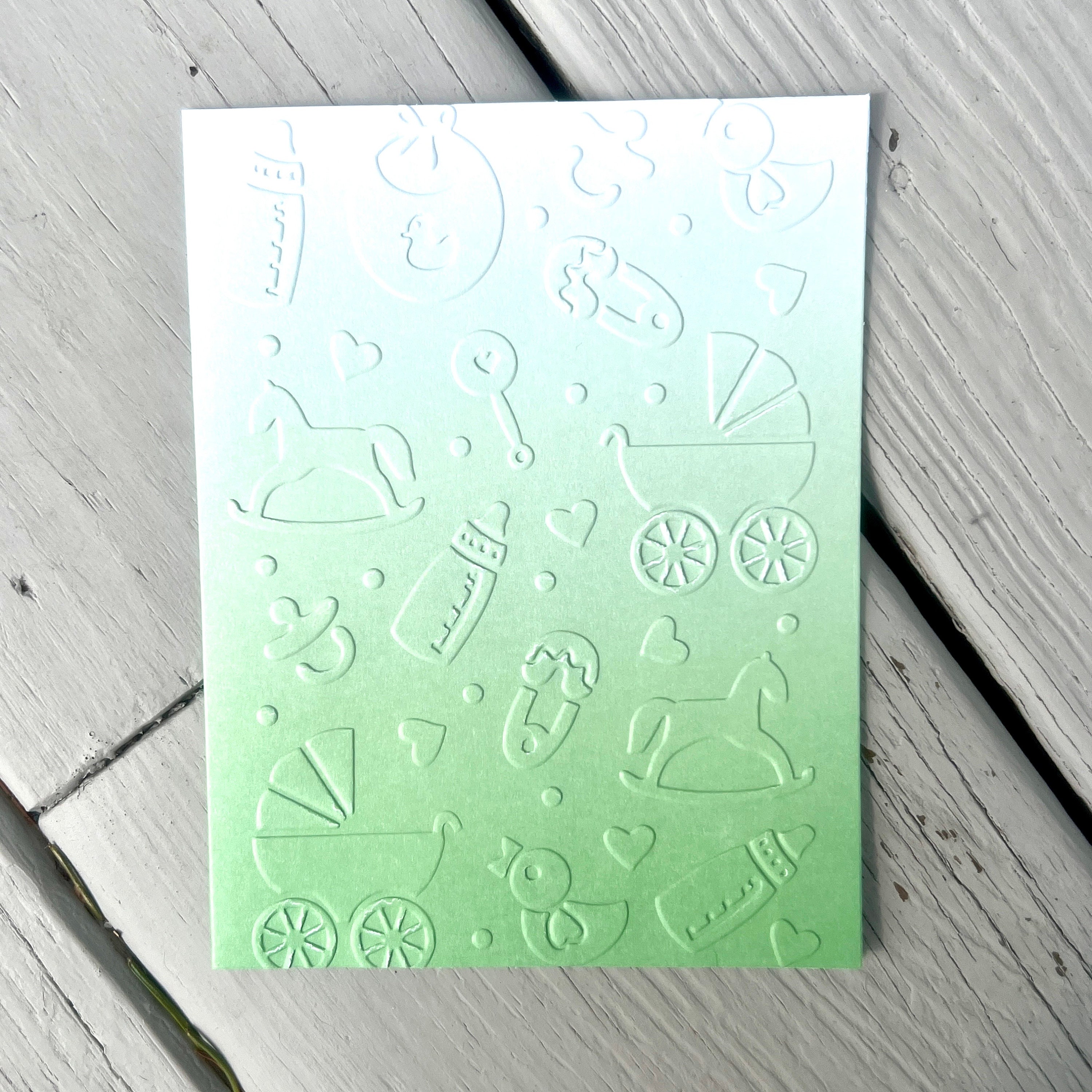 Baby Card Bulk Set, 6 Pack Baby Cards, Blank Baby Shower Cards, Blank ...