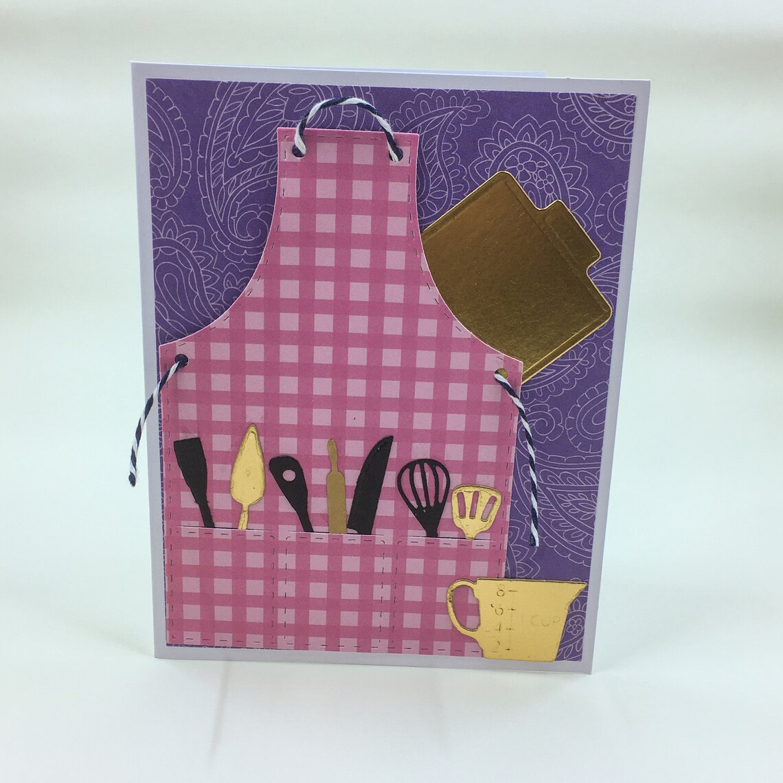Apron Card, Baking Card, Birthday Card, Cooking Card, Cook Card, Chef ...