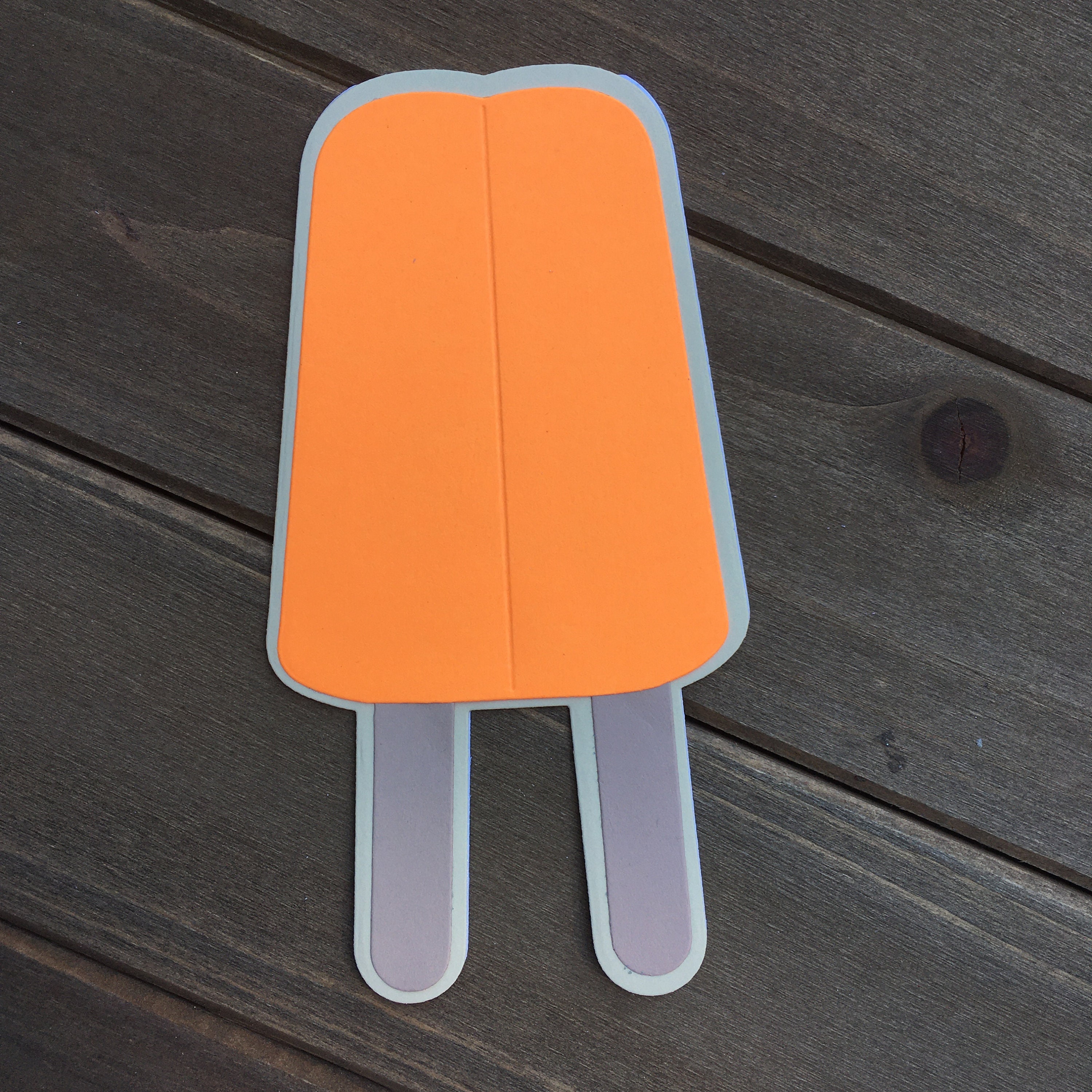Ice Pop Card, Summer Ice Cream Card, Summer Birthday Card, Kids ...