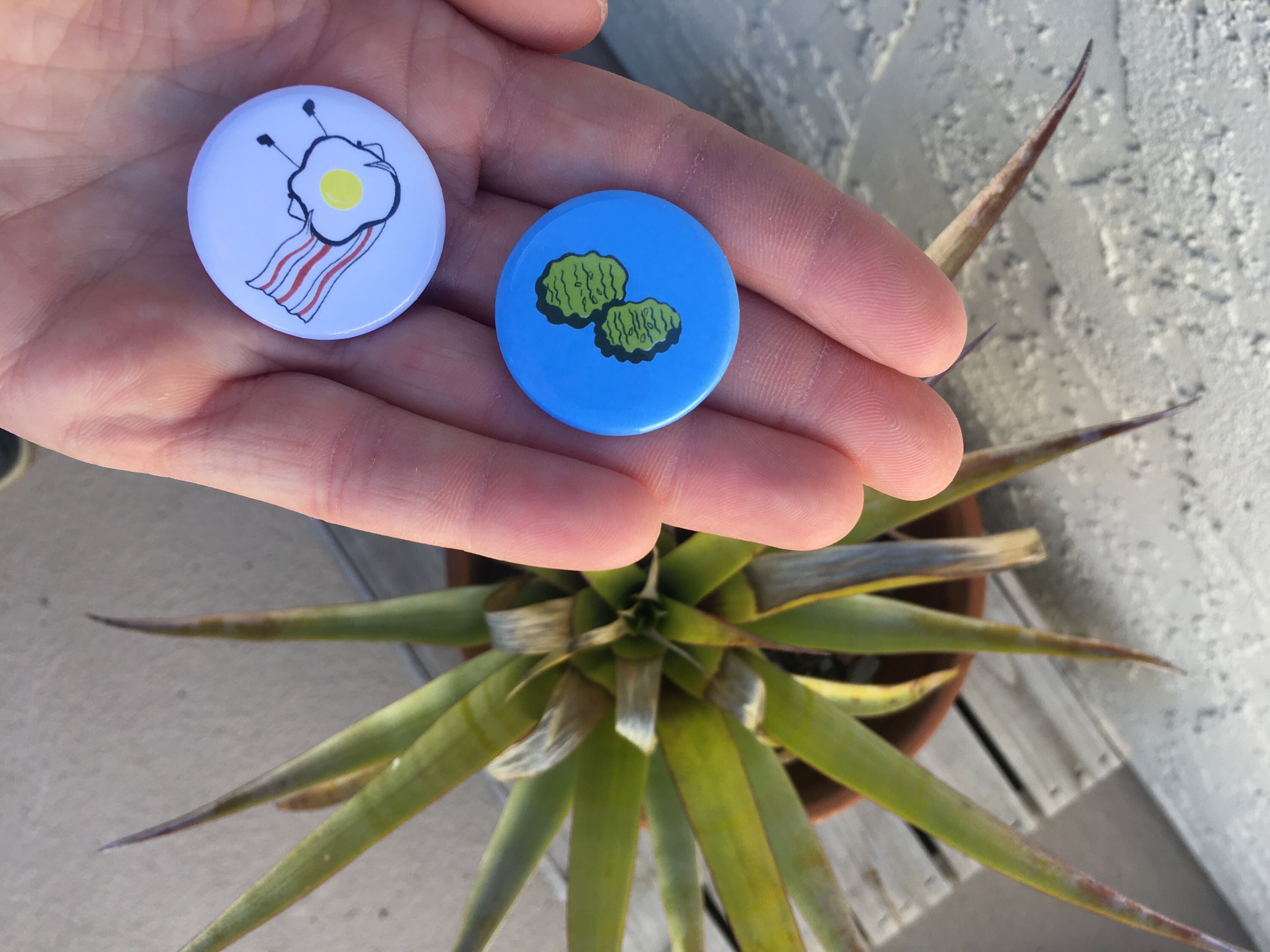Pickles // Pin-back Button 1.25 - Etsy