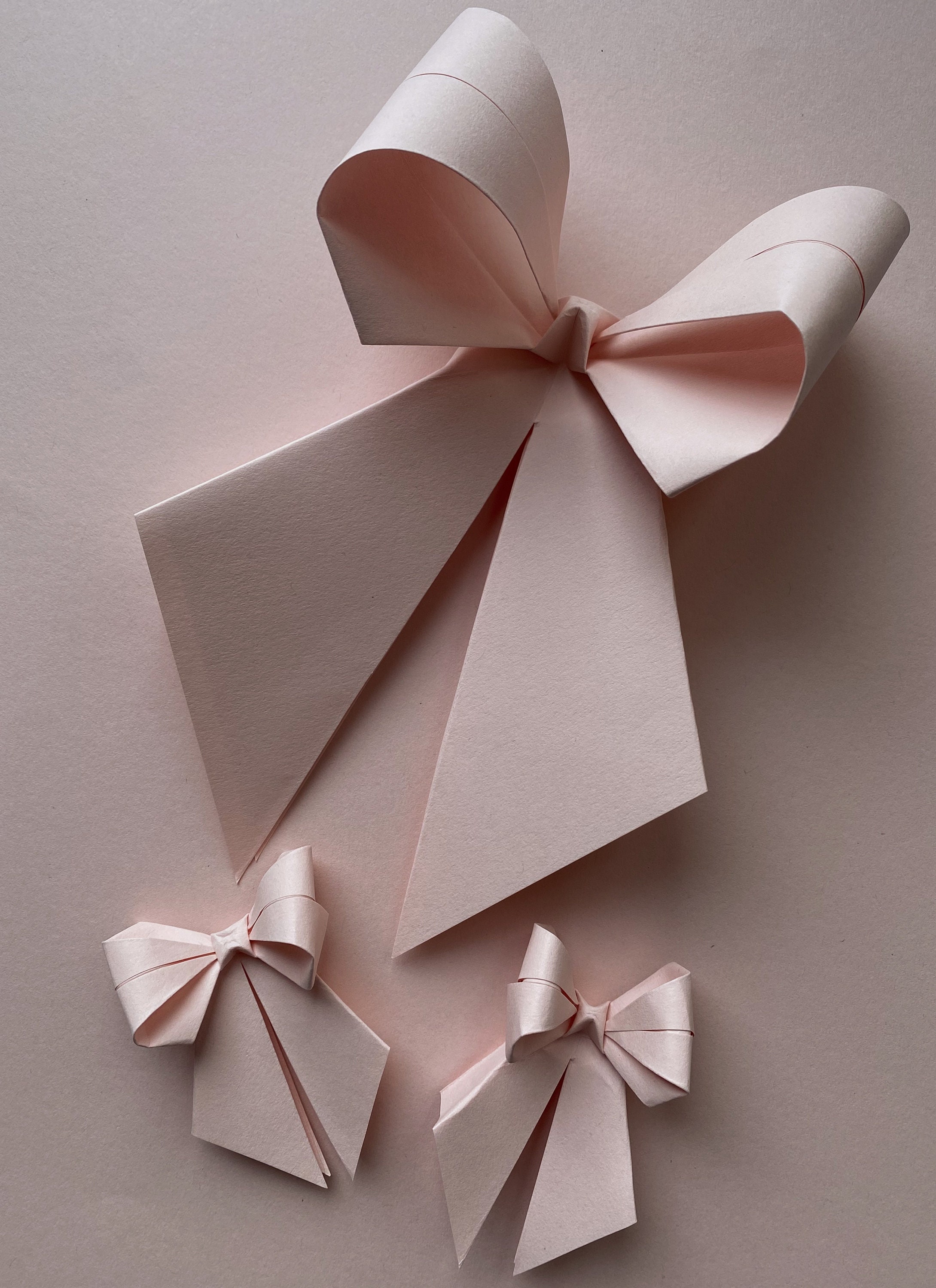 Christmas Paper Bow Decorations - Etsy