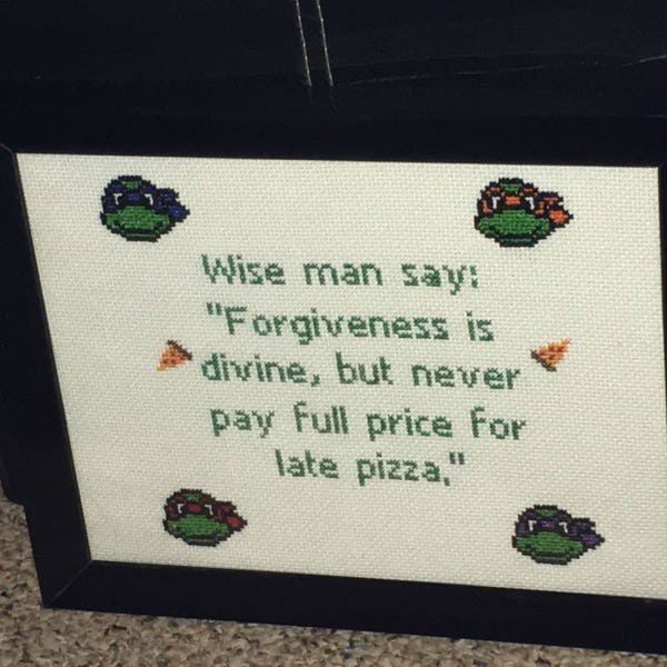 Tmnt Cross Stitch - Etsy