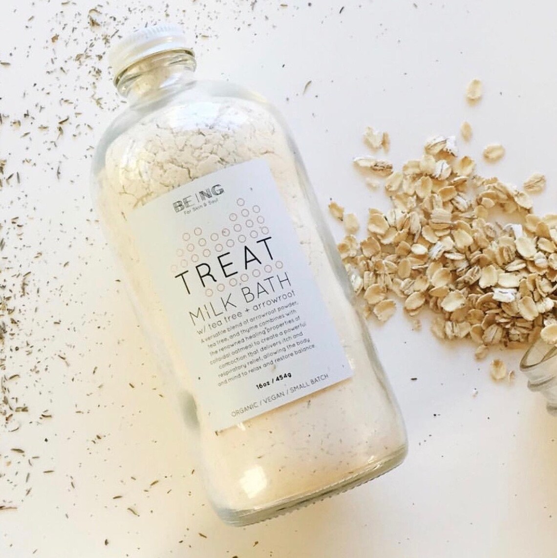 Natural Milk Bath Soak Moisturizing Herbal Bath Organic - Etsy