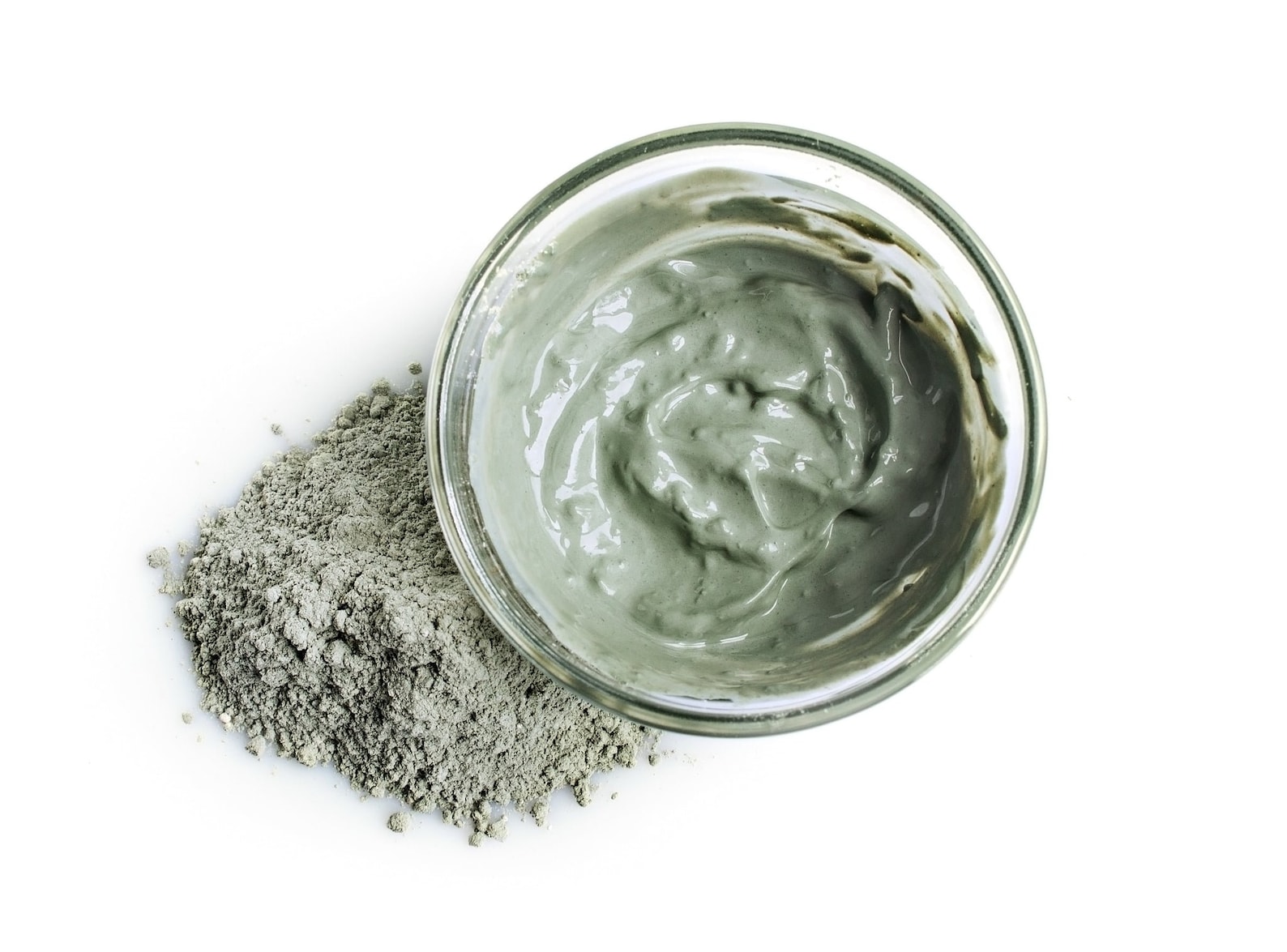Exfoliating Green Clay Facial Mask, Detox and Tone Oily Skin, Exfoliate ...